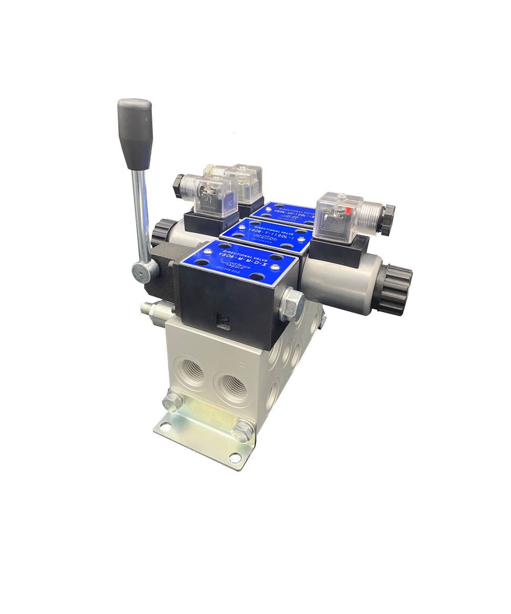 Hydraulic Valve Manifold Assembly, 18-21gpm and 3000psi "Build your ow ...