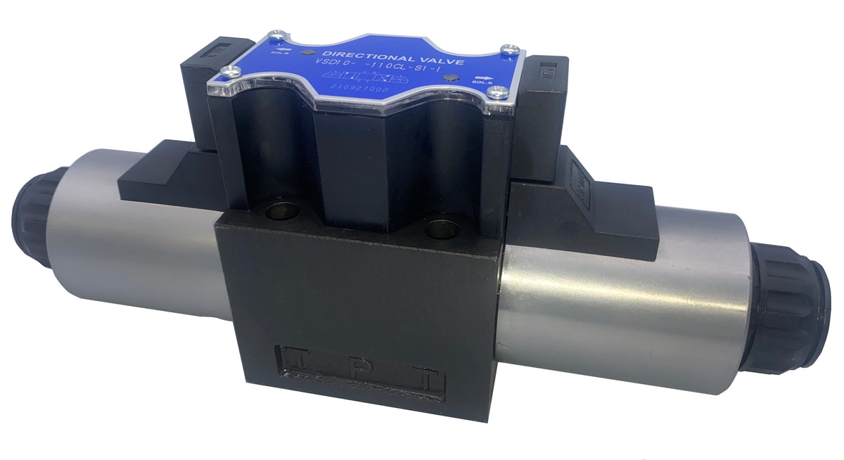 Hydraulic Directional control valve 3 position with double two electric ...