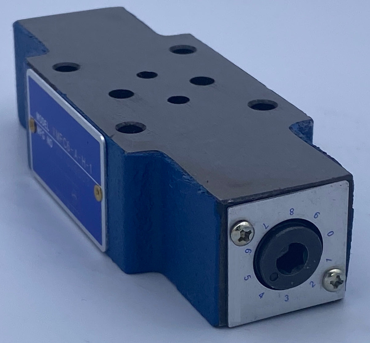 Adjustable Hydraulic Flow Control Valve D03 NG6 – Fluidhaus LLC